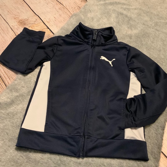 Puma | Jackets & Coats | Puma Kids Navy Track Jacket Size 4t | Poshmark